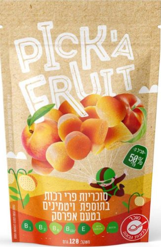 סוכריות Pick'a Fruit - אתר הצמחונות והטבעונות הישראלי